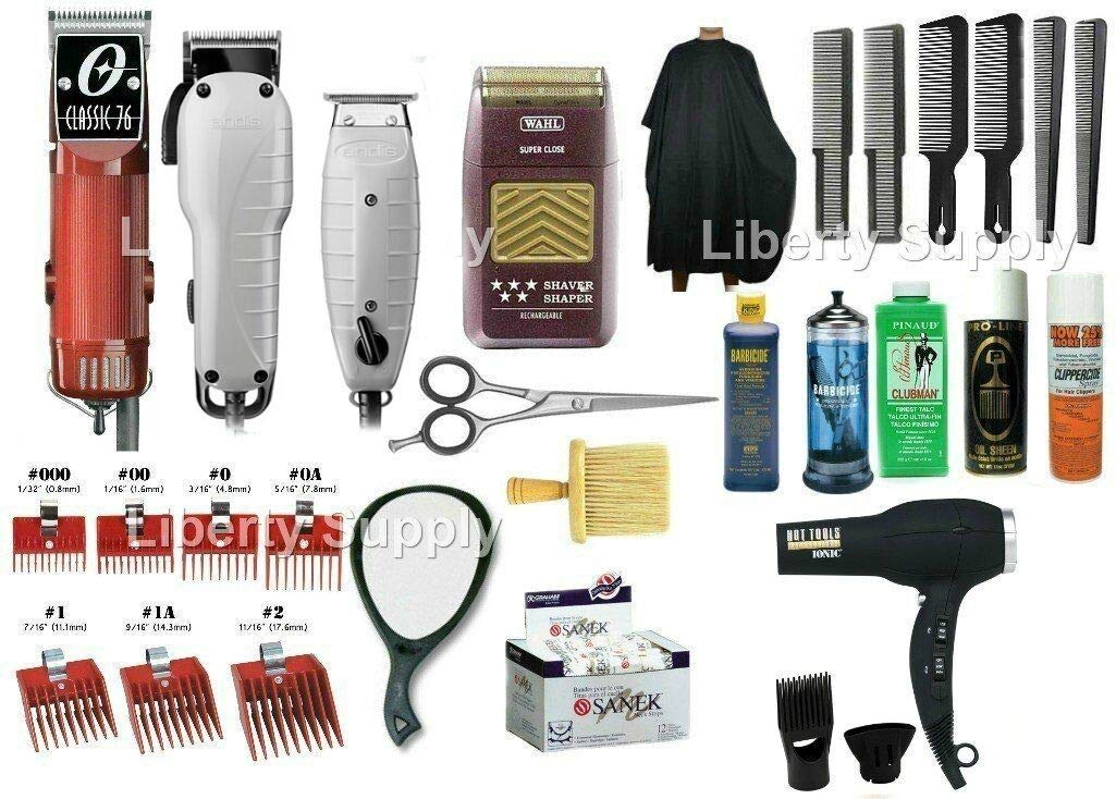 Liberty Supply Advanced Barber Beauty Cosmetology School Student Kit C ...